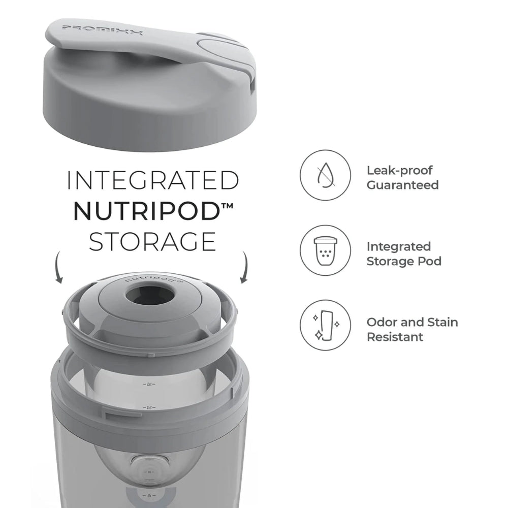 PROMIXX PRO 600ml + Storage Pod 130ml Electric Shaker – The Supplement ...